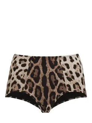 Dolce & Gabbana Dolce & Gabbana High-Waisted Brief Stampa Leo