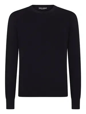 DOLCE & GABBANA Dolce & Gabbana Cashmere Round-Neck Sweater