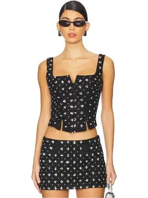 GUIZIO Arlo Corset - Black