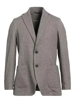 CIRCOLO 1901 Single-breasted Fleece Blazer - Grey