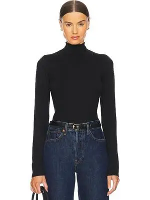 EAVES Maxine Turtleneck Sweater - Black