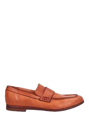 Moma Leather Loafers - Red