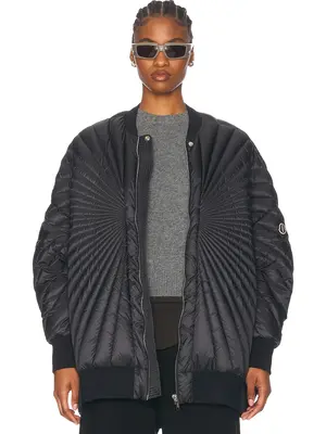 RICK OWENS Rick Owens X Moncler Radiance Peter Jacket