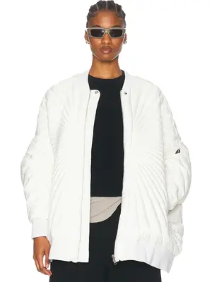 Rick Owens X Moncler Radiance Peter Jacket - Milk