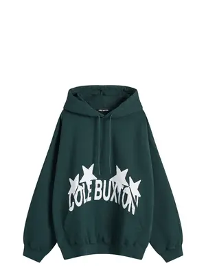 COLE BUXTON 4 Star Hoodie - Forest Green