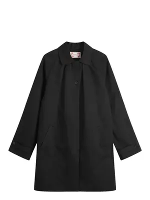 PEACHY DEN Cheri Mac Coat - Onyx