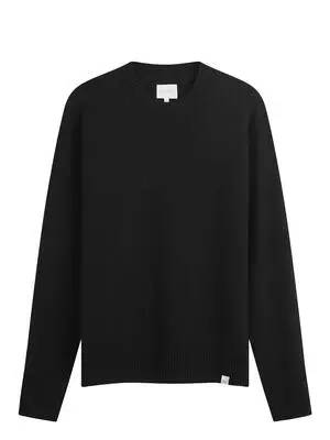 Norse Projects Standard Lambswool Knit Jumper - Black