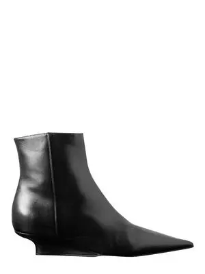 TOTÊME TOTEME The Sharp Leather Ankle Boots