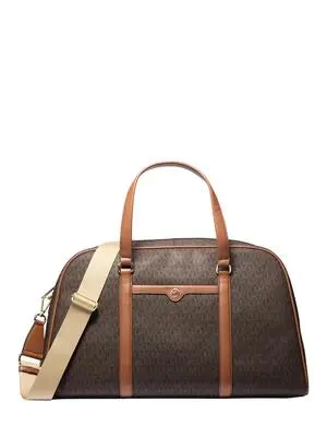 Michael Kors Jet Set Travel Extra-large Signature Logo Weekender Bag - Brown