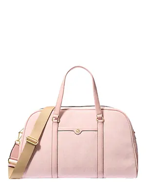 Michael Kors Jet Set Travel Extra-large Signature Logo Weekender Bag - Pink