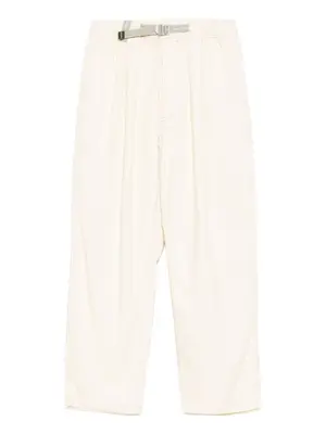 AND WANDER Corduroy Trousers - Neutrals
