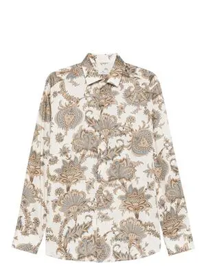 Etro Paisley Shirt - Neutrals