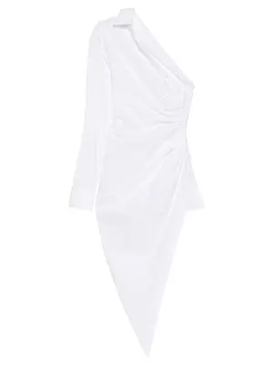 Alexander Wang Tailored Asymmetric Midi Dress - White