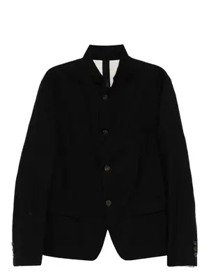 FORME D'EXPRESSION Camp-collar Shirt Jacket - Black