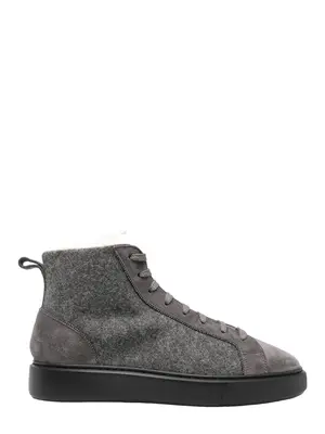 DOUCAL'S Doucal's Panelled High-Top Sneakers
