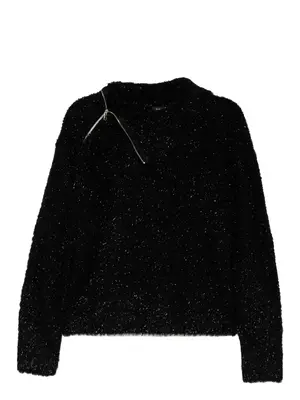 TOUT A COUP Tout A Coup Turned Up Neck Sweater