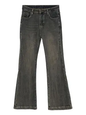 GROUND ZERO Flared Jeans - Blue