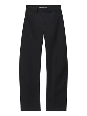 Alexander Wang Mid-rise Trousers - Black