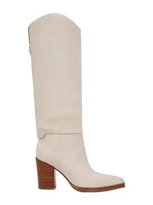 Franco Sarto Jasme Tall Boots Ivory