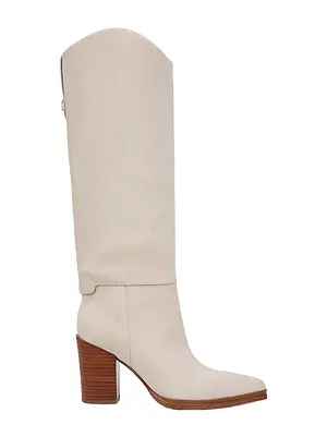 Franco Sarto Jasme Tall Boots White