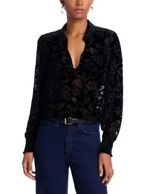 Paige Ginevra Blouse - Black