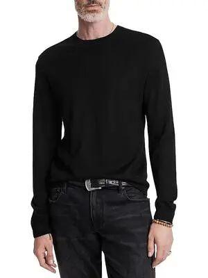 John Varvatos Novas Regular Fit Sweater - Black