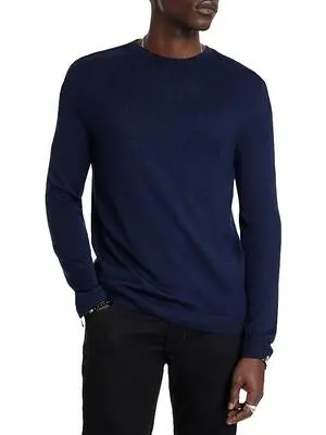 John Varvatos Novas Regular Fit Sweater - Midnight