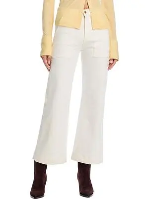 Ramy Brook Clifford Cropped Ankle Jeans - White