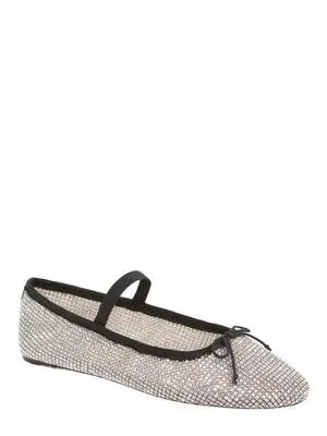 LOEFFLER RANDALL Leonie Mary Jane Flat - Crystal