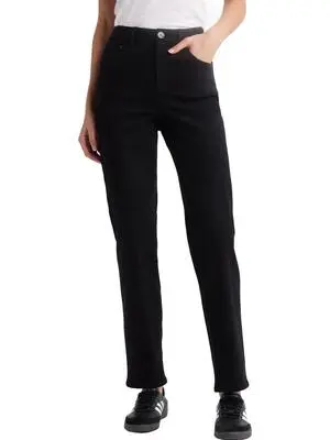 1822 DENIM 1822 Denim High-Rise Straight Leg Jeans