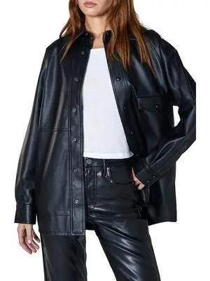 UNPUBLISHED Gia Faux Leather Jacket - Chromatic