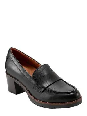 Easy Spirit Easy Spirit Charli Leather Loafer Black