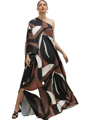 DIARRABLU DIARRABLU Satu Maxi Dress Rust