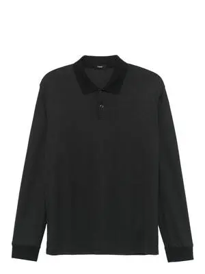 Theory Goris Polo Shirt - Black