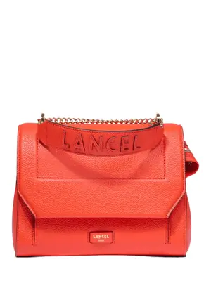 LANCEL Ninon Flap Bag - Orange