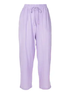 LENNY NIEMEYER High-waist Track Pants - Purple