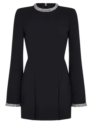 Sabina Bilenko Clover Mini Dress - Black