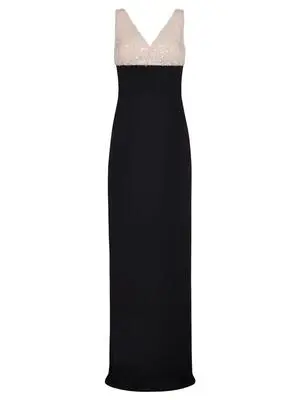 Sabina Bilenko Sequinned Maxi Dress - Black