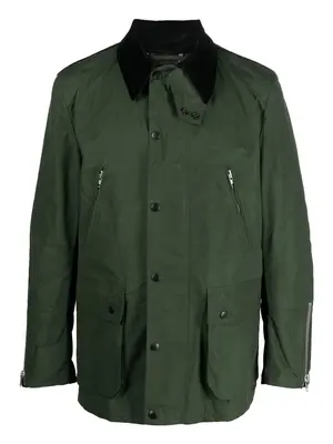 DEPARTMENT 5 Contrast-collar Jacket - Green