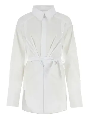 SETCHU Geisha Poplin Shirt - White