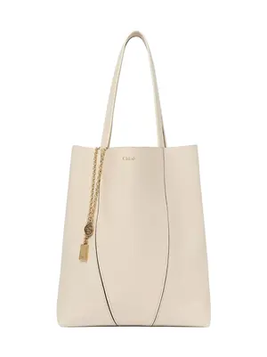 Chloé Spin Tote Bag - White