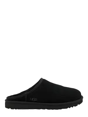 UGG Classic Suede Slippers - Black