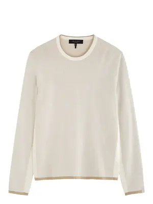 Rag & Bone Harvey Cotton-blend Jumper - Ivory