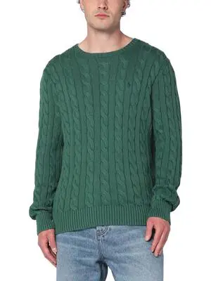Polo Ralph Lauren Cotton Cable Knit Jumper - Green