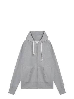 Champion Cotton Zip-up Hoodie - Grey