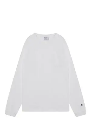 Champion Long Sleeved T Shirt - White