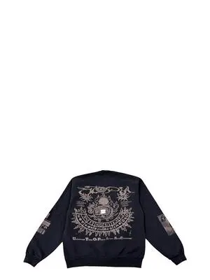 TRAVIS SCOTT X Online Ceramics Utopia Crewneck Sweatshirt - Black