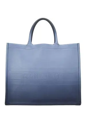Dior Calfskin Book Tote - Blue