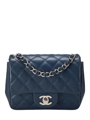 CHANEL Lambskin Square Flap Mini