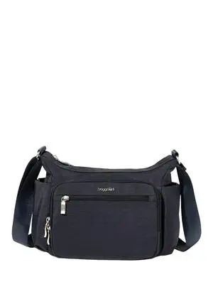 BAGGALLINI Crosstown Hobo Crossbody Bag French Navy